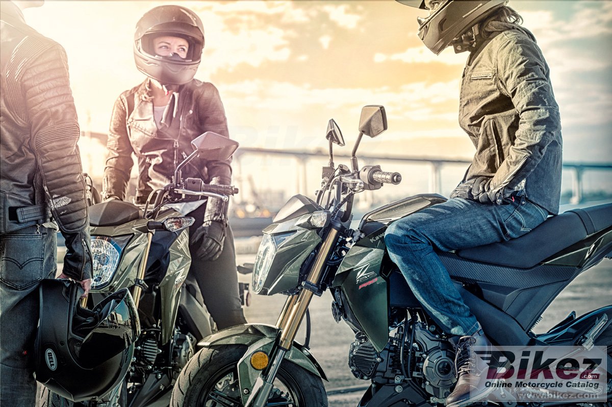 Kawasaki Z125 Pro poster